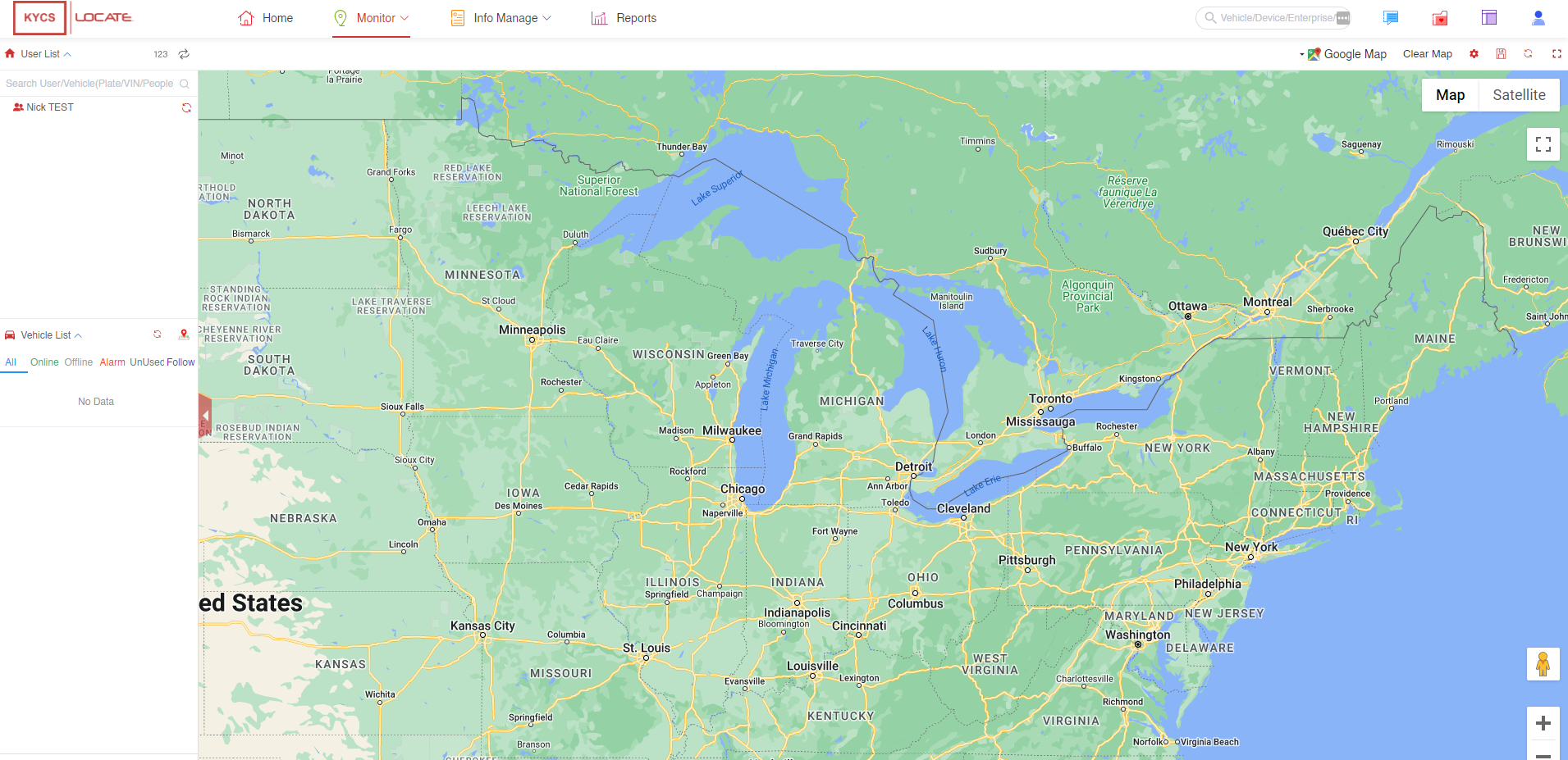 Locate Account – KYCS
